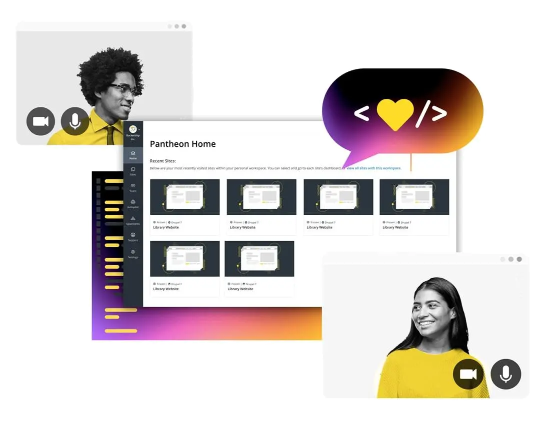 Enterprise WebOps Platform for IT Leaders | Pantheon.io