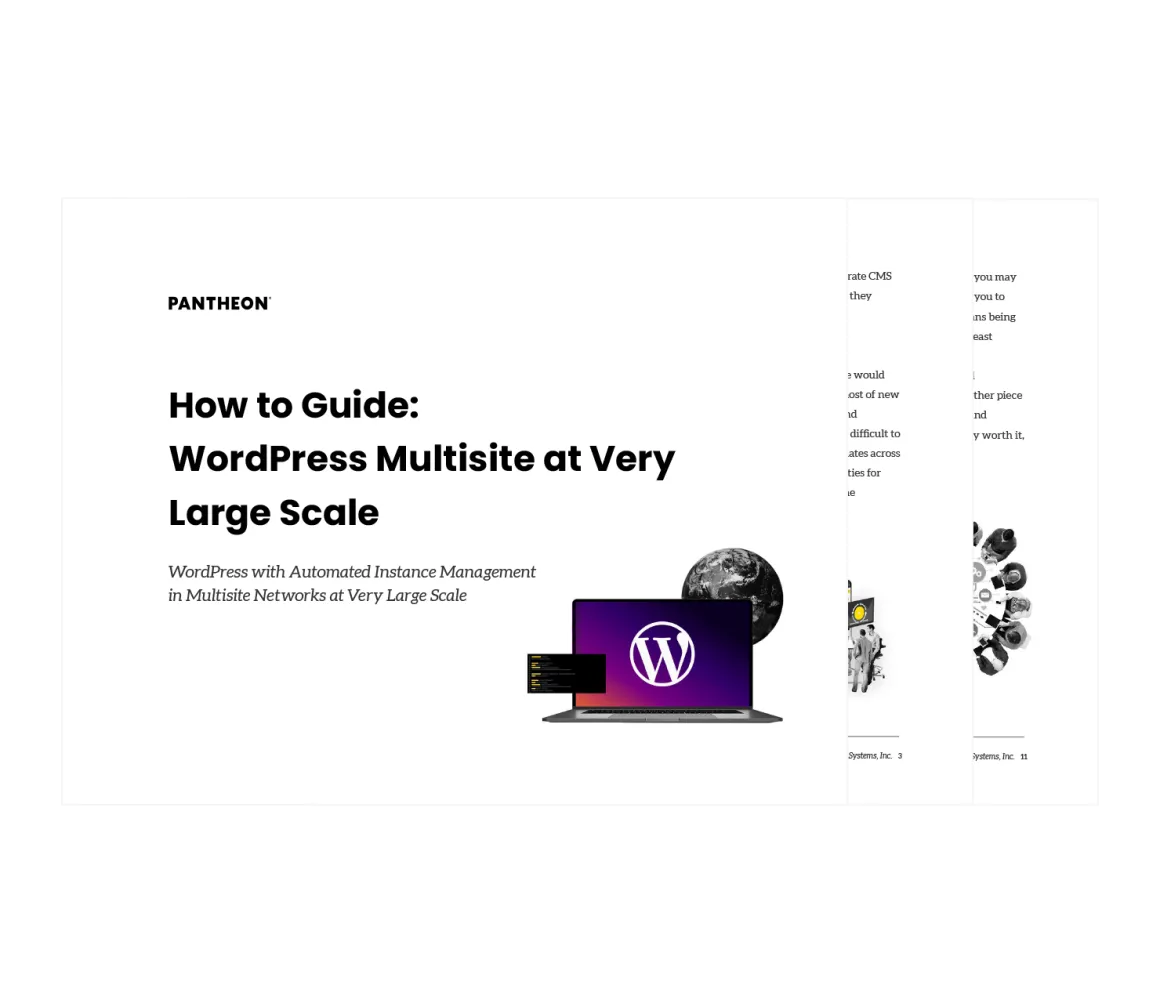 WordPress Multisite, a Decision Guide | Pantheon.io